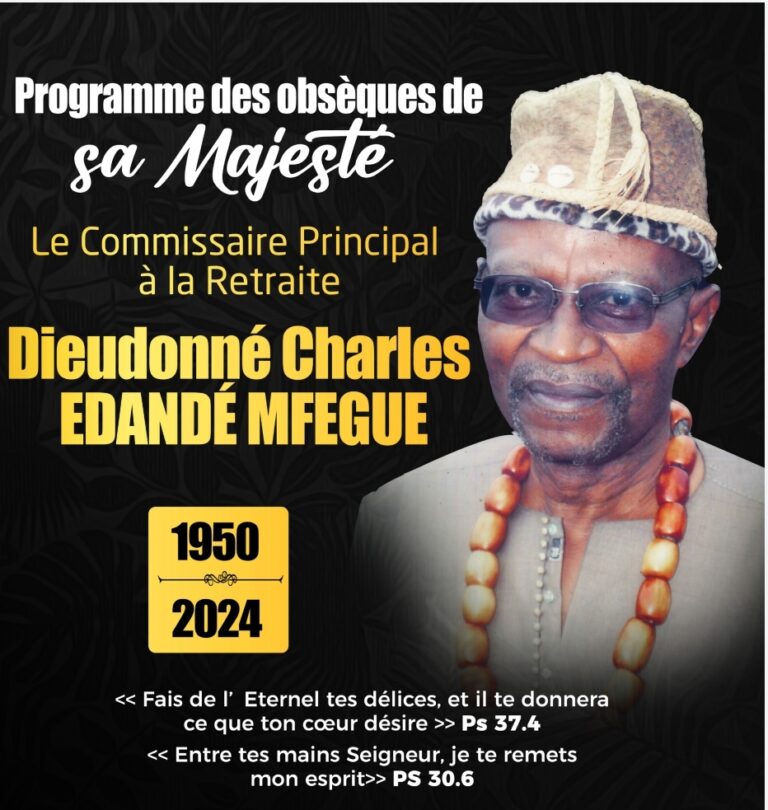 Obsèques: Le maire de Nyété Pr Marthe Abolo Édandé pleure son époux, le Chef supérieur Bulu ...