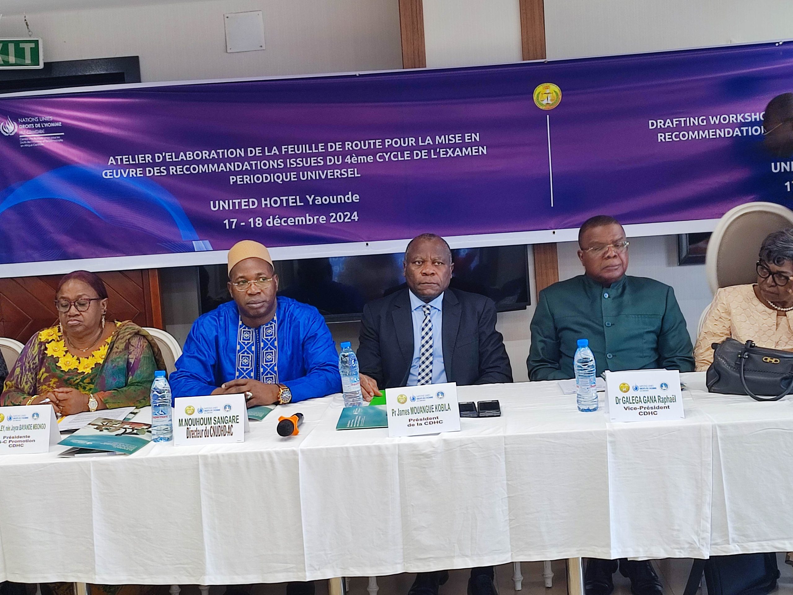 Cameroun: Concertation entre la CDHC et les OSC, vers l'élaboration de la feuille de route pour ...