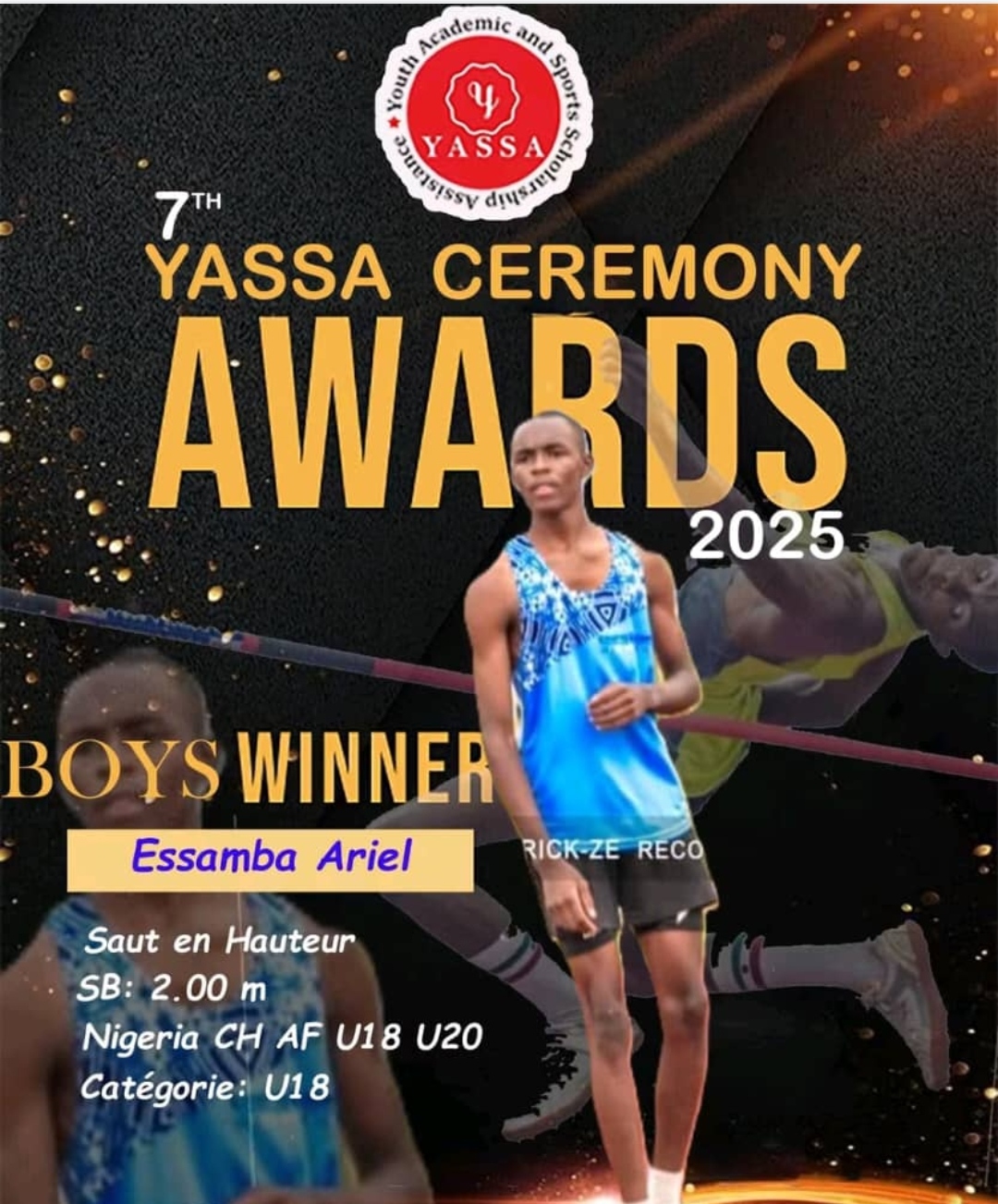 Yassa Awards 2025: Dix jeunes espoirs de l'athlétisme camerounais ...