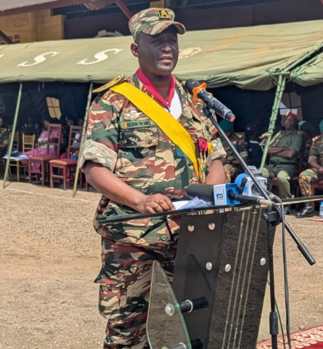 Douala : Le Général de Brigade Ngolo Ngomba Tobie Gabriel en visite de ...