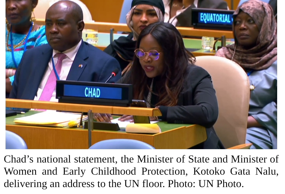 CSW70: Chad Outlines Reforms to Protect Women and Expand Access to ...